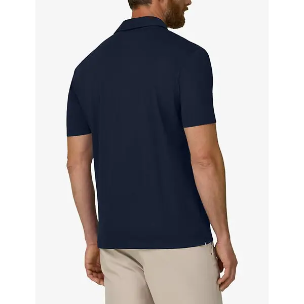 Boggi Milano Supima Cotton-jersey Polo T-shirt Xxl