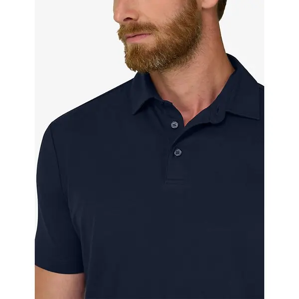 Boggi Milano Supima Cotton-jersey Polo T-shirt Xxl