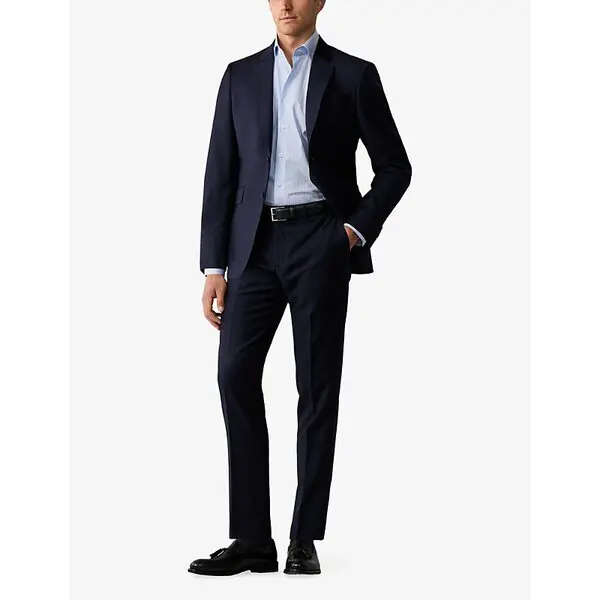 HACKETT Tailored Straight-leg Wool Suit Trousers