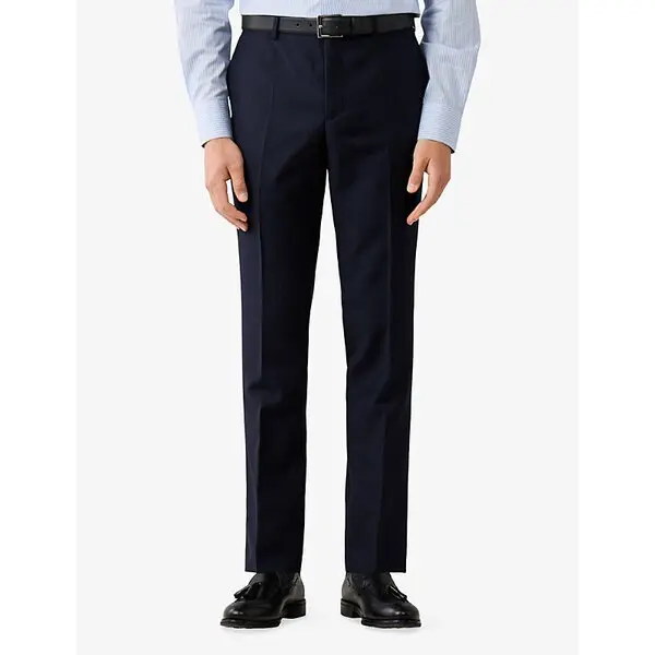 HACKETT Tailored Straight-leg Wool Suit Trousers
