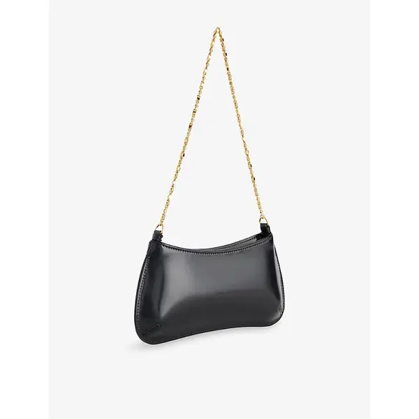 Jacquemus The Small Bisou Chaîne Leather Shoulder Bag