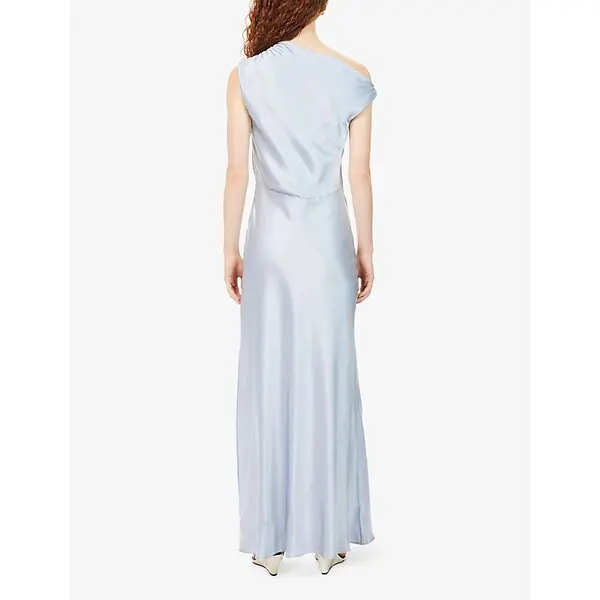 REFORMATION Razele Off-shoulder Silk Maxi Dress