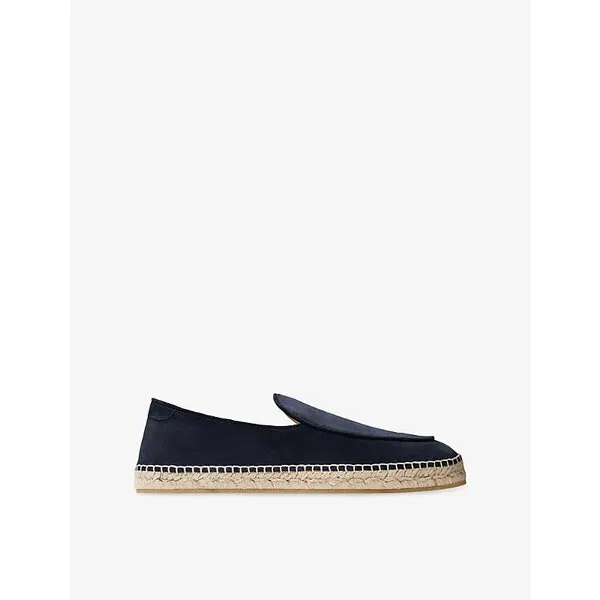 JIMMY CHOO Shenton Velvet Suede Espadrilles