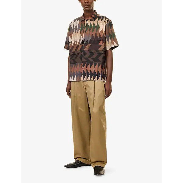 Sacai X A.p.c Quilts Cotton Shirt
