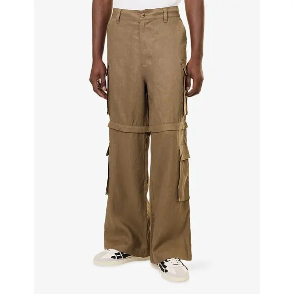 1886 Zip-off Linen Cargo Trousers