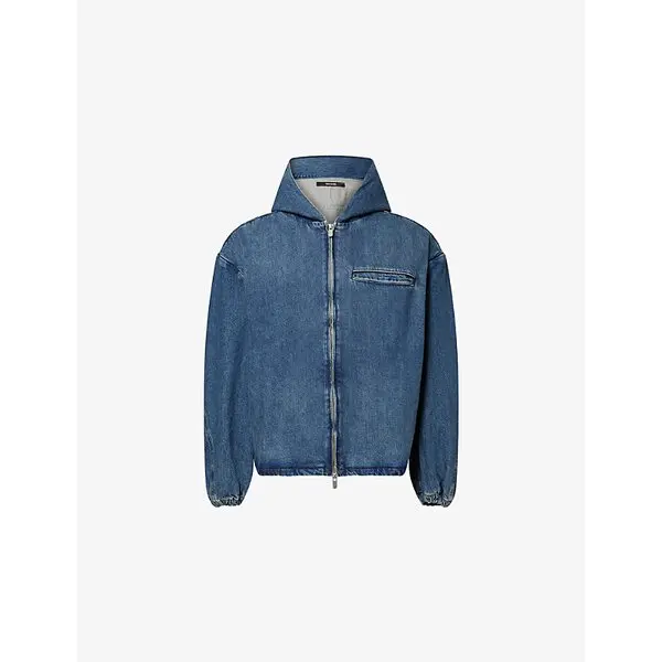 SEVENTH Orb Boxy-fit Denim Jacket