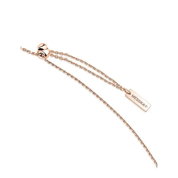 Messika Move 10th Small 18ct Gold And Diamond Necklace - Pink