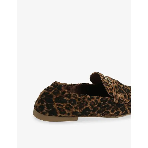 Steve Madden Newbury Leopard Print Suede Loafers