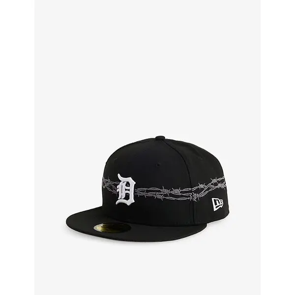 New Era 59fifty Detroit Tigers Baseball Cap - Black