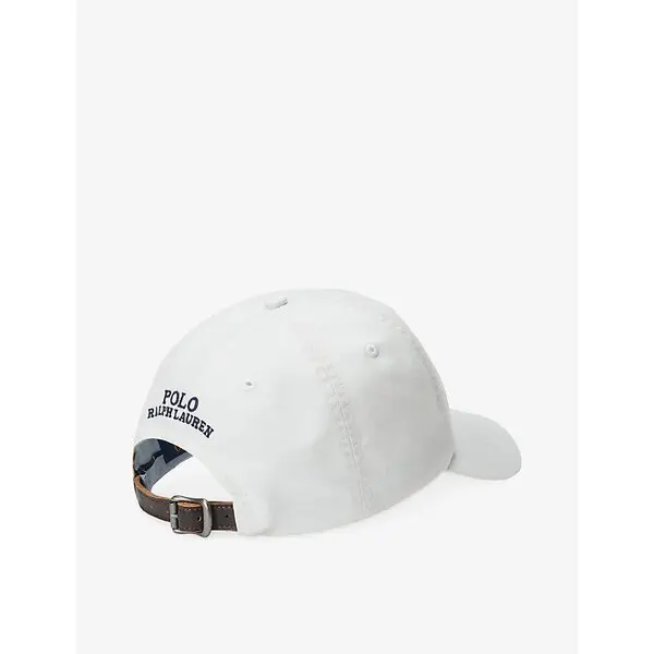 Polo Ralph Lauren Embroidered Cotton Twill Cap - Deckwash White