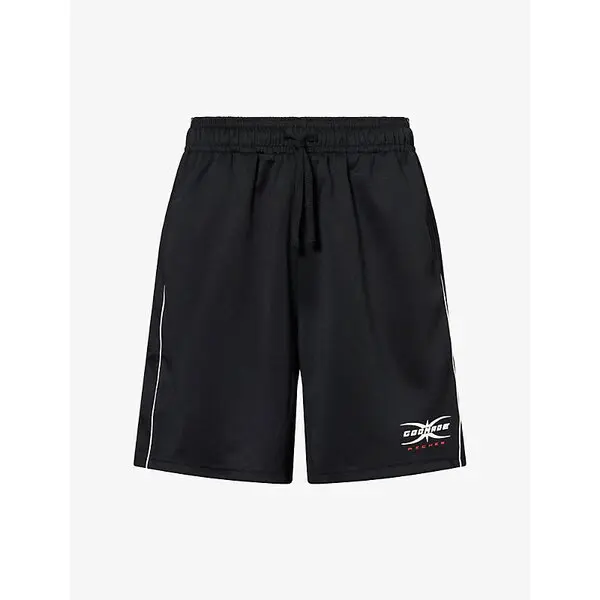 GODMADE Finish Line Cotton Shorts