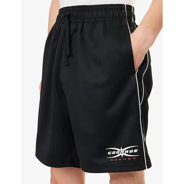 GODMADE Finish Line Cotton Shorts