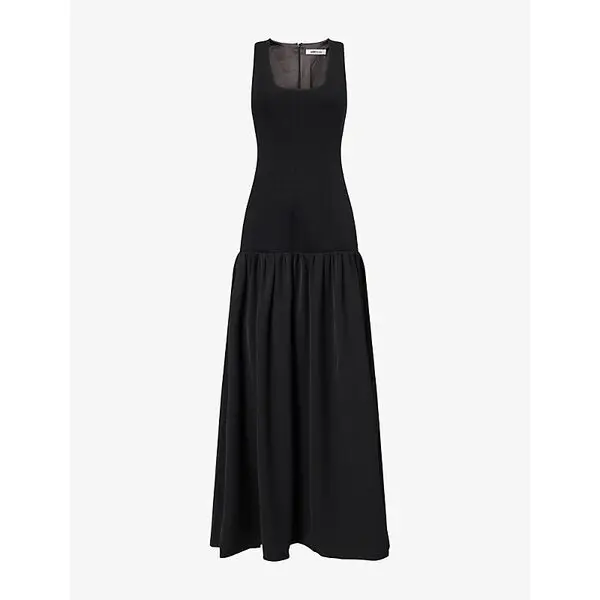Oddmuse Dropped Waist Maxi Dress