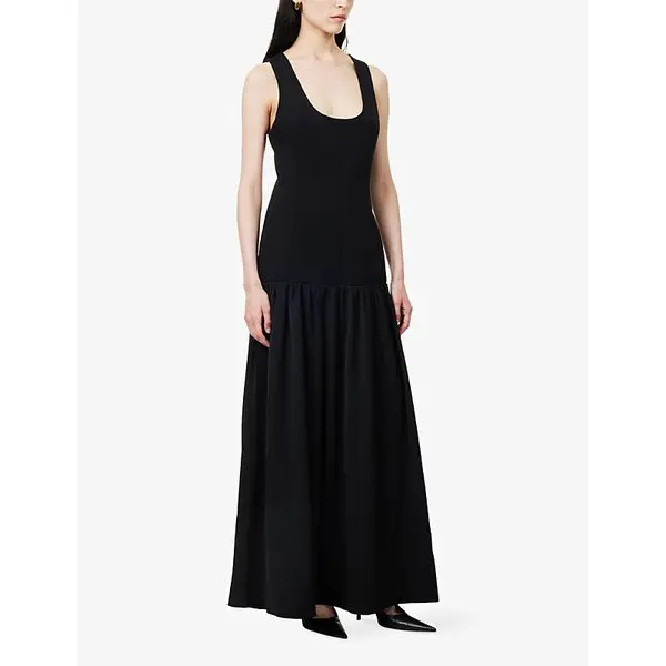 Oddmuse Dropped Waist Maxi Dress