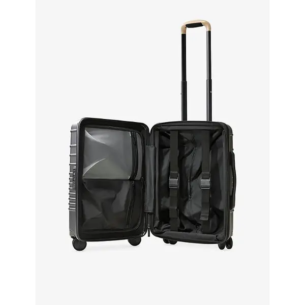 BEIS Béis The Carry-on Roller 4-wheel Suitcase - Black