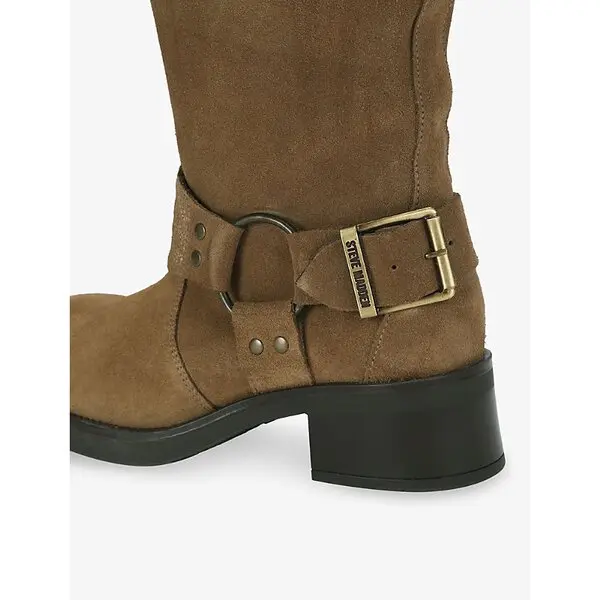 Steve Madden Bonetta High-leg Suede Boots