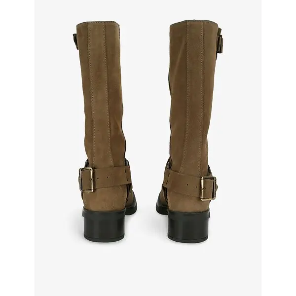 Steve Madden Bonetta High-leg Suede Boots