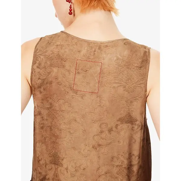 UMA WANG Ardal Sleeveless Woven Midi Dress