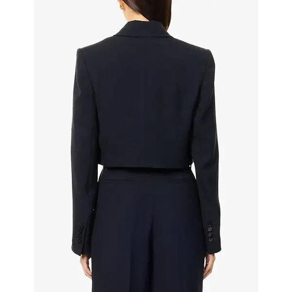 Galvan Cropped Twill Jacket