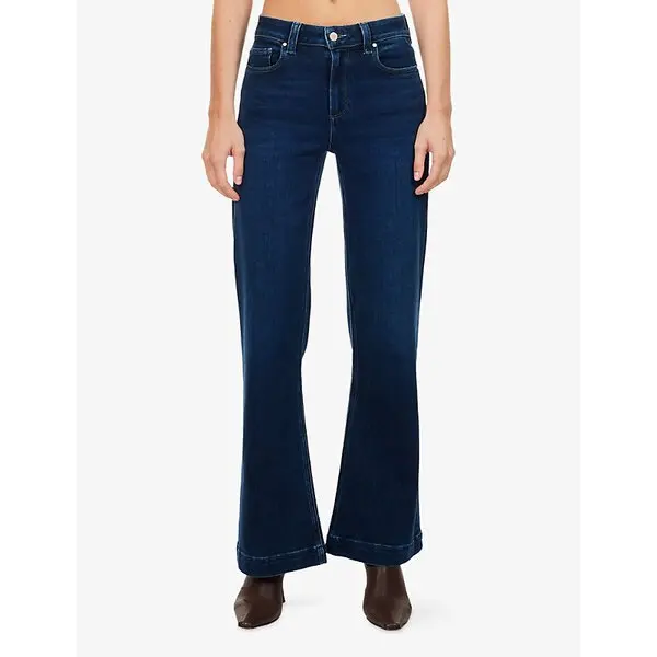 Paige Leenah Wide-leg Jeans