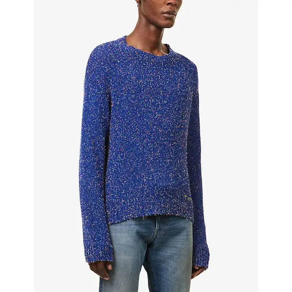 TWOJEYS Boogie Speckled-knit Cotton-blend Jumper