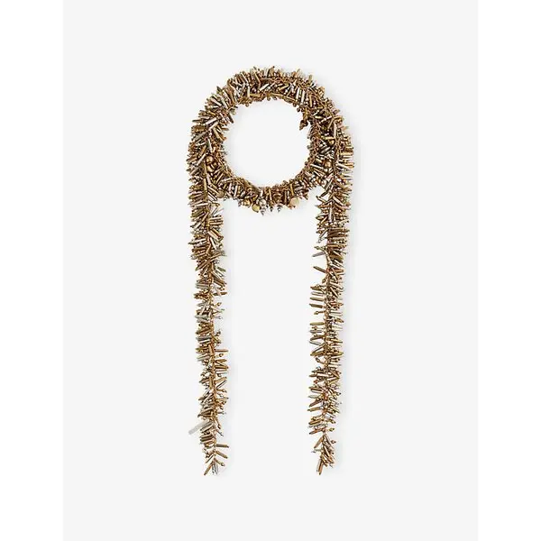 Dries Van Noten Beaded Chain Necklace