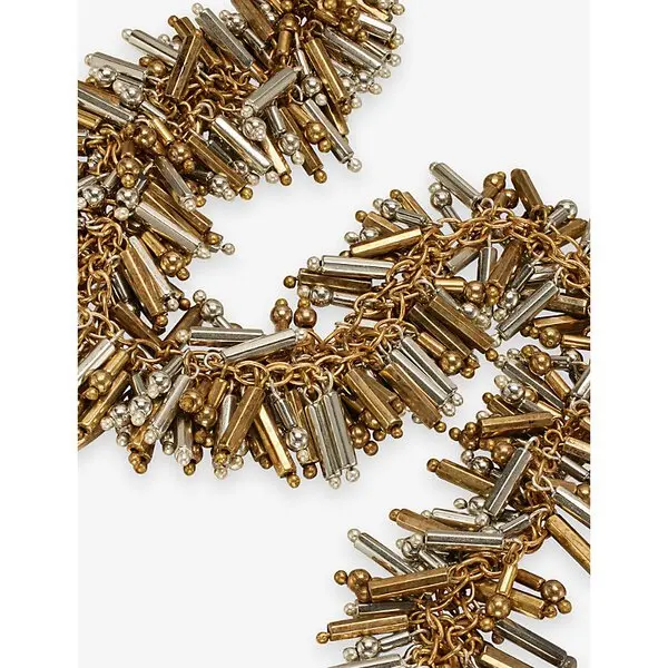 Dries Van Noten Beaded Chain Necklace