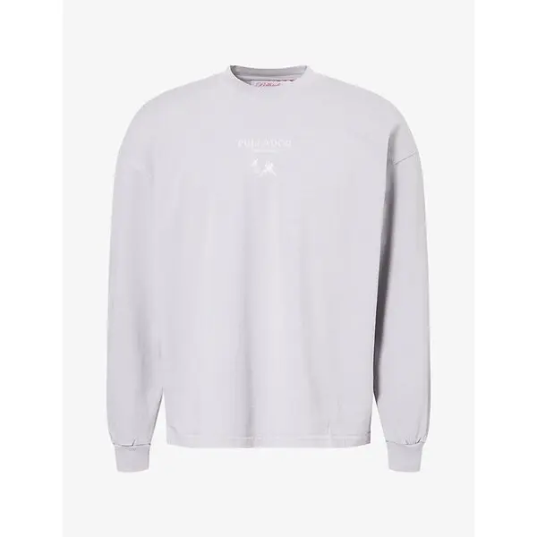PELLADOR Nutmeg Long-sleeve Cotton T-shirt