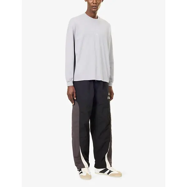 PELLADOR Nutmeg Long-sleeve Cotton T-shirt
