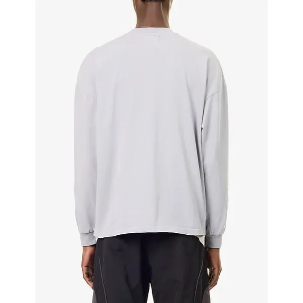 PELLADOR Nutmeg Long-sleeve Cotton T-shirt