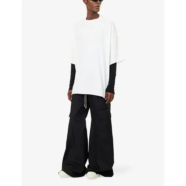 Rick Owens Tommy Oversized Cotton-jersey T-shirt