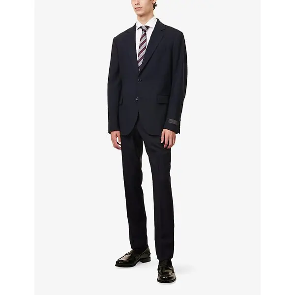 Gant Travel Single-breasted Wool Suit Blazer