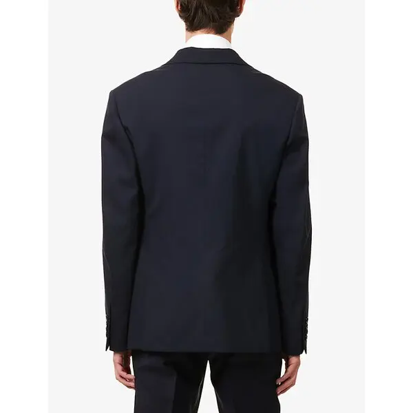Gant Travel Single-breasted Wool Suit Blazer