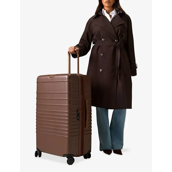 BEIS Béis The Large Check-in 4-wheel Roller Suitcase 78.7cm - Maple