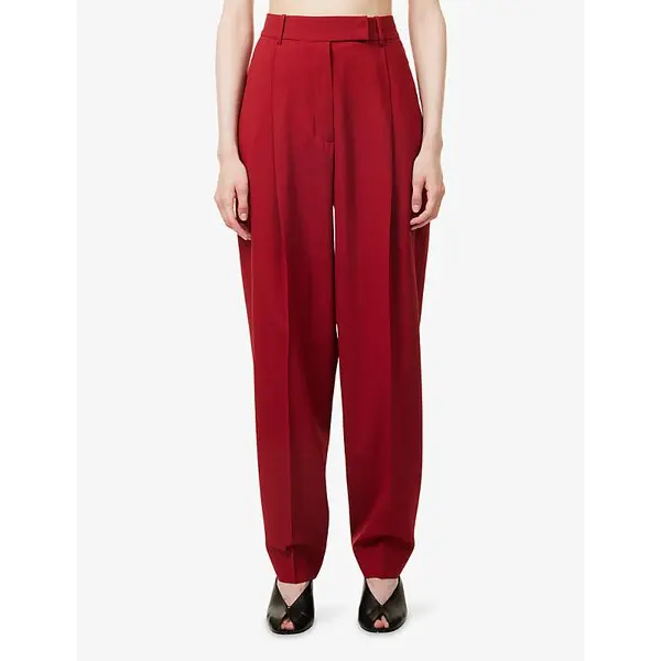 ROHE FRAMES Daria Tapered Wool Trousers