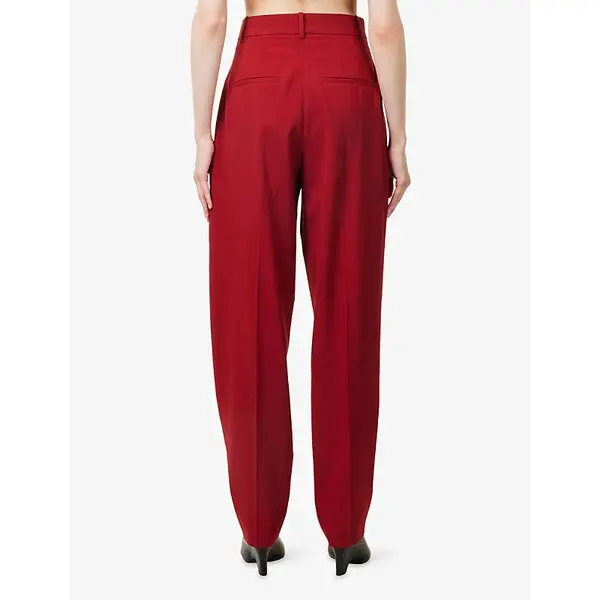 ROHE FRAMES Daria Tapered Wool Trousers