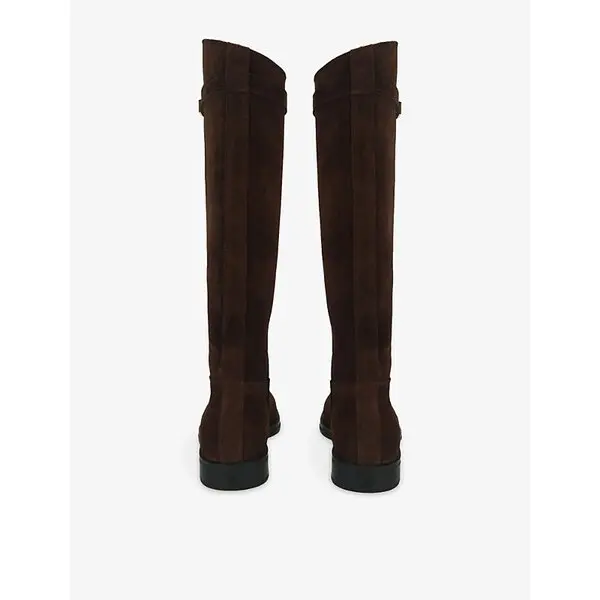 Steve Madden Novi High-leg Flat Suede Boots
