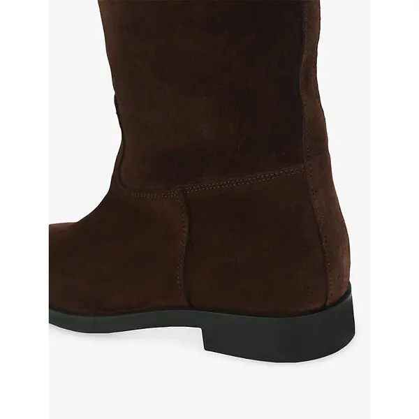 Steve Madden Novi High-leg Flat Suede Boots