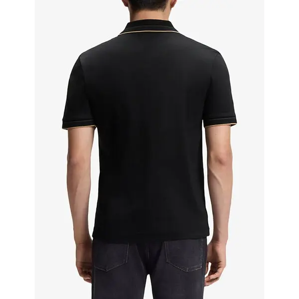 BOSS Short-sleeved Slim-fit Cotton Polo Shirt