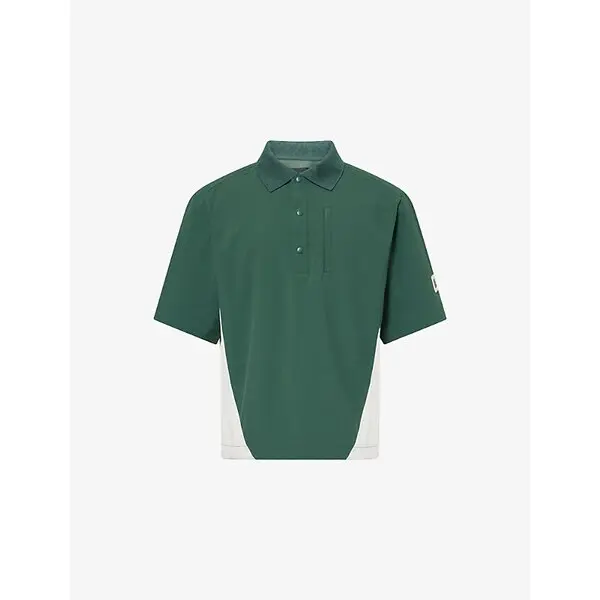 MANORS Shooter Branded Stretch-woven Polo Shirt