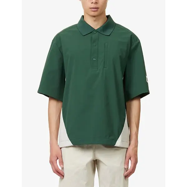 MANORS Shooter Branded Stretch-woven Polo Shirt