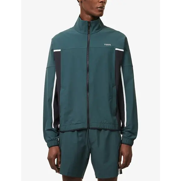 Vuori Panelled Zip-up Track Jacket