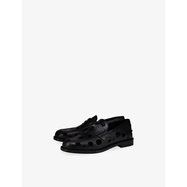 CHRISTIAN LOUBOUTIN The Plato Dots Leather Loafers