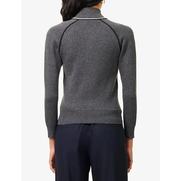Isabel Marant Étoile Lanya" Zip-up Knit Cardigan