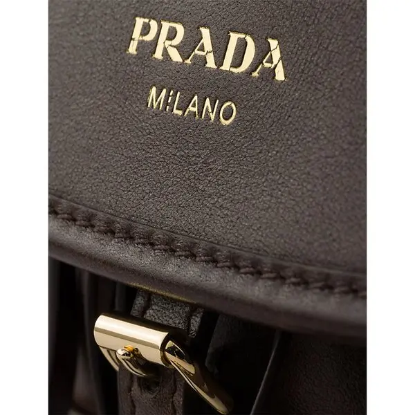 Prada Corsaire Aged Leather Mini Shoulder Bag