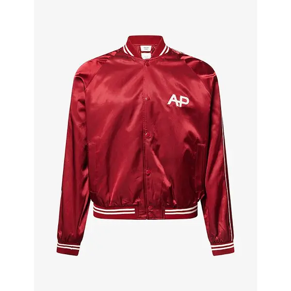 AUSTIN POST Satin Bomber Jacket