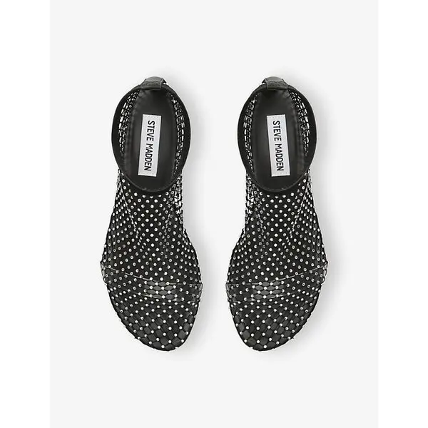 Steve Madden Mino Mesh Embellished Flats