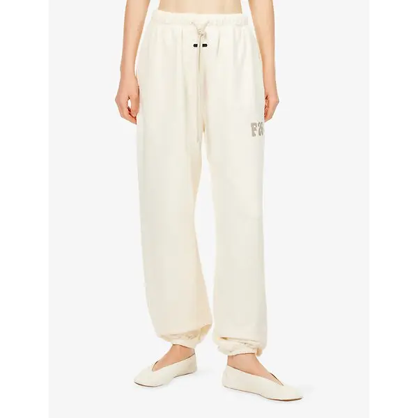 Fear Of God Cotton Fleece Jogging Bottoms - Washed Ivory