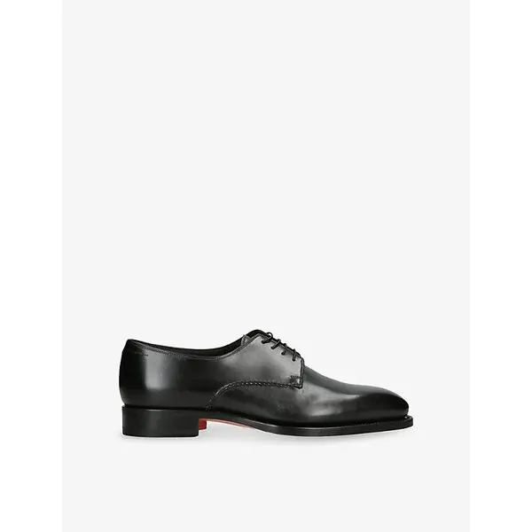 Santoni Adrian Leather Derby Shoes