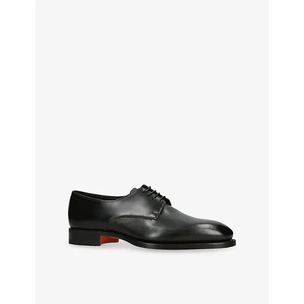 Santoni Adrian Leather Derby Shoes